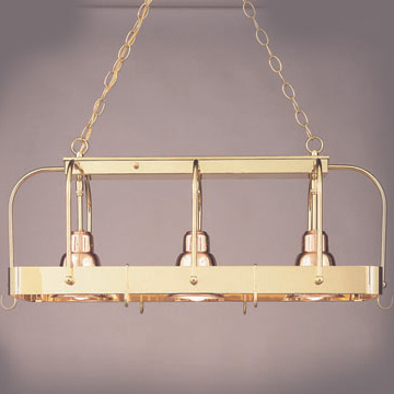 Hi-Lite Manufacturing H-9010-D 13" Tall Pot Rack Island Lighting - HLT ...