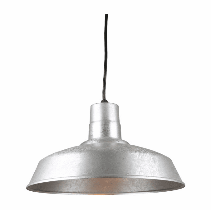 Hi-Lite Manufacturing H-QSN15116-C-96 Warehouse Vintage Galvanized 16 ...