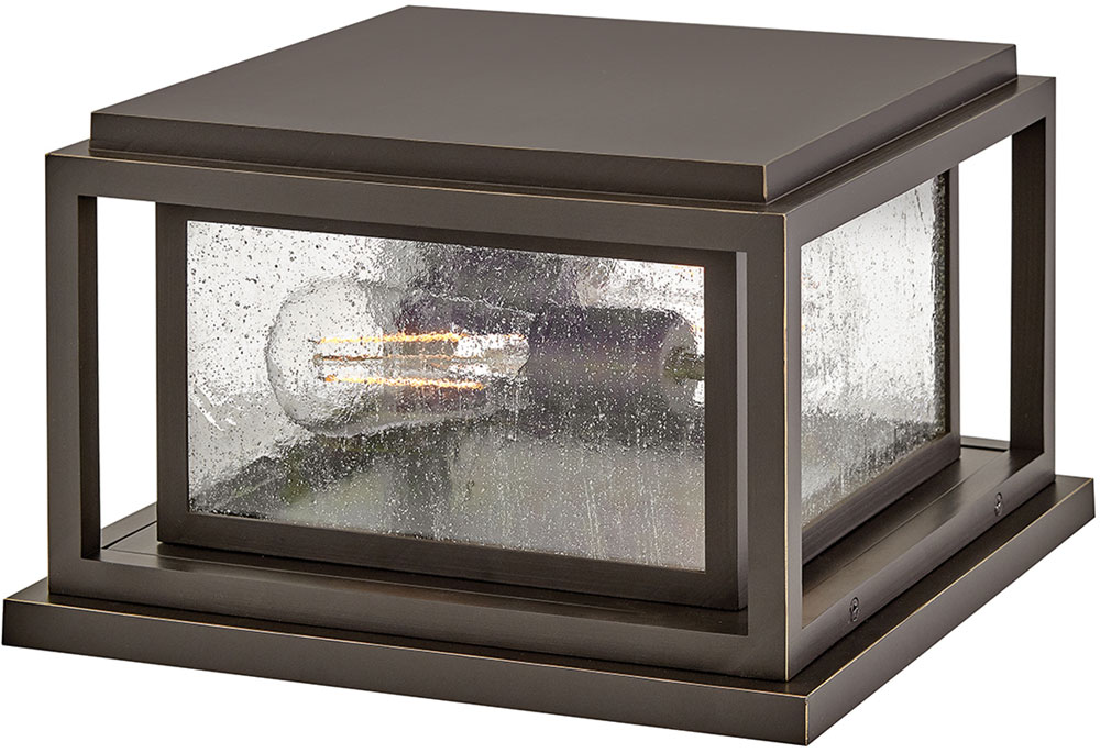 Hinkley 1008OZ Republic Oil Rubbed Bronze LED Pier Mount HIN 1008OZ Hinkley 1008OZ Republic Oil Rubbed Bronze LED Pier Mount HIN 1008OZ