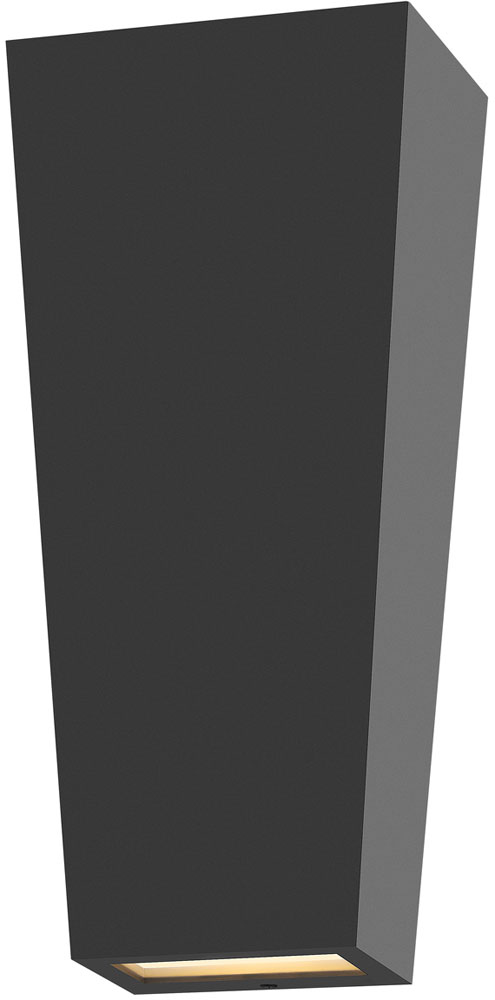 Hinkley 13024BK-LL Cruz Modern Black LED Large Outdoor Wall Light ...