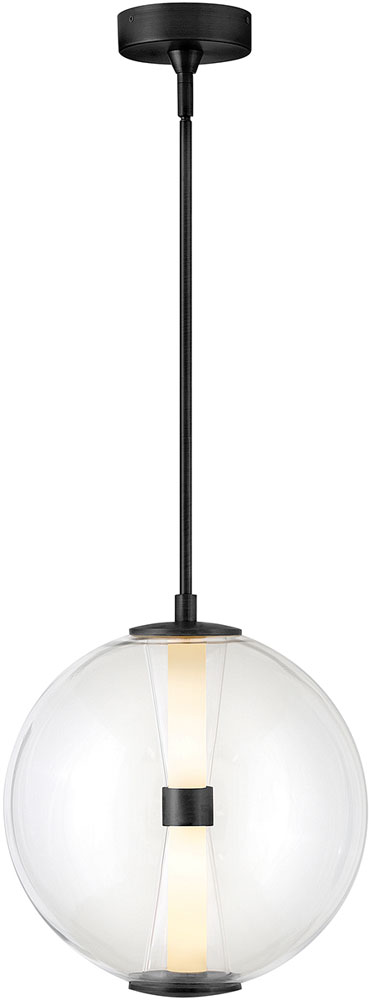 Hinkley 33107BK Elin Contemporary Black LED Drop Lighting Fixture - HIN ...