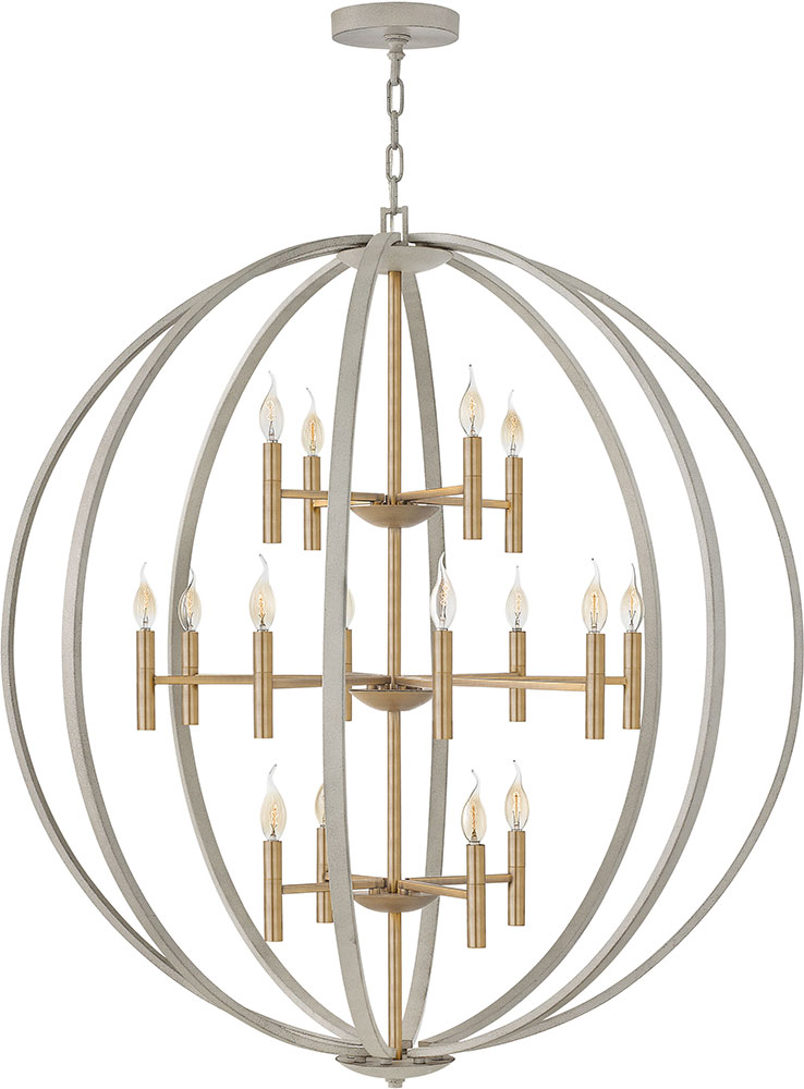 Hinkley 3464CG Euclid Contemporary Cement Gray Drop Lighting - HIN-3464CG