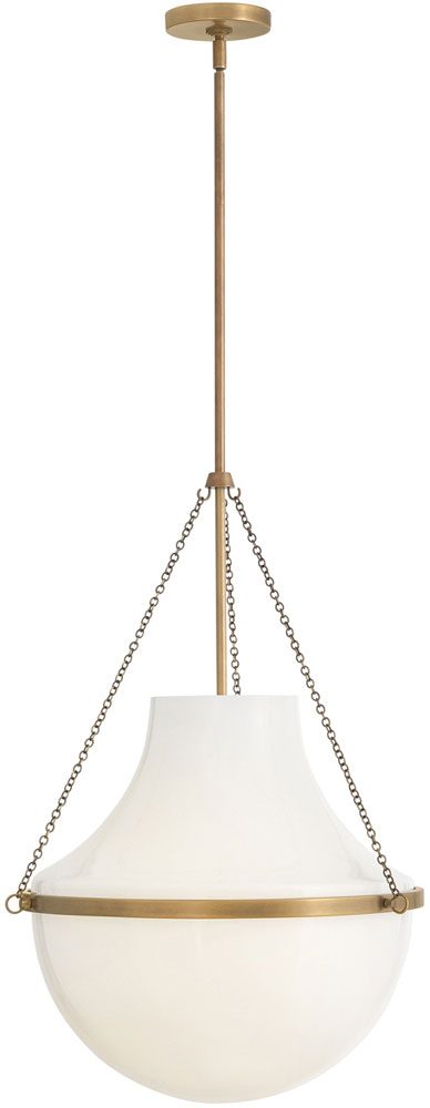 Hinkley 46894HB Collins Contemporary Heritage Brass LED 20" Lighting ...
