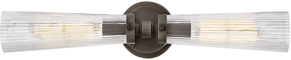 Hinkley 50092BX Jude Contemporary Black Oxide LED Vanity Lighting - HIN-50092BX