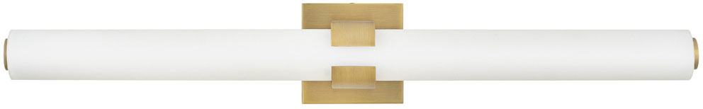 Hinkley 53063LCB Aiden Contemporary Lacquered Brass LED 31.25" Bathroom ...