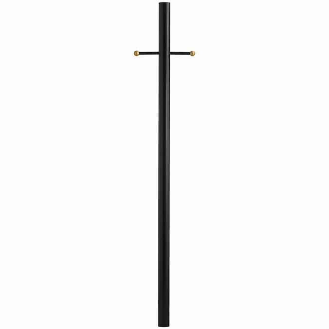 Hinkley 6661TK 7ft Post with Ladder Rest Textured Black - HIN-6661TK