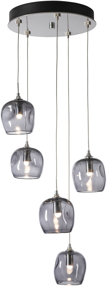 Hubbardton Forge 131123 Ume LED Multi Pendant Lighting Fixture - HUB-131123