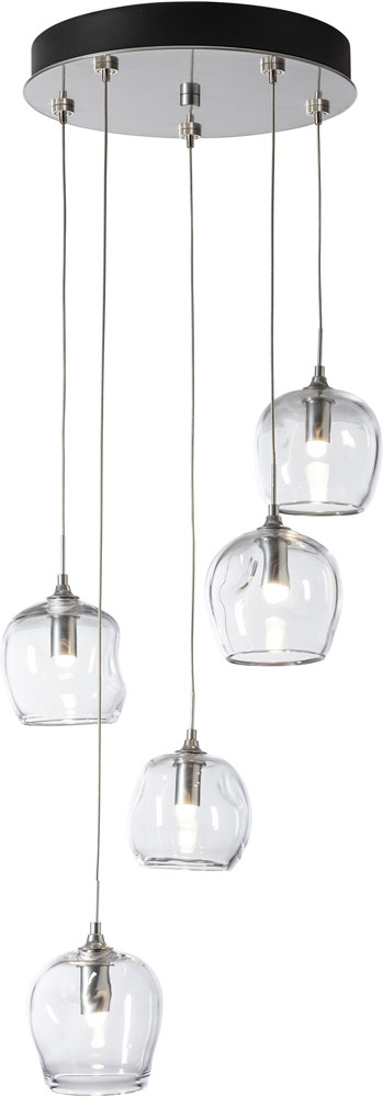 Hubbardton Forge 131123 Ume LED Multi Pendant Lighting Fixture - HUB-131123