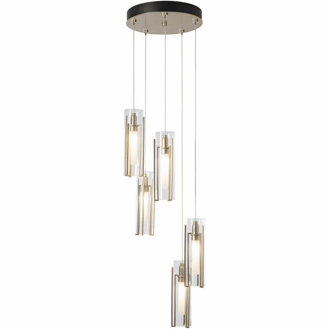 Hubbardton Forge 131124 Exos Glass LED Multi Drop Ceiling Lighting ...