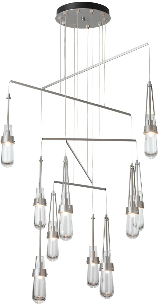 Hubbardton Forge 131149 Link LED Round Multi Drop Ceiling Light Fixture ...