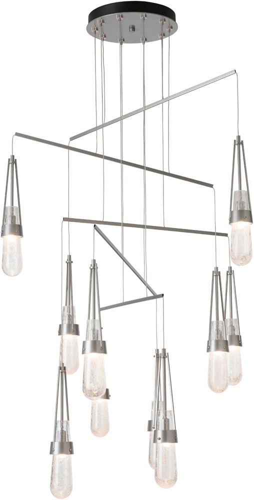 Hubbardton Forge 131150 Link LED Round Multi Drop Ceiling Lighting ...