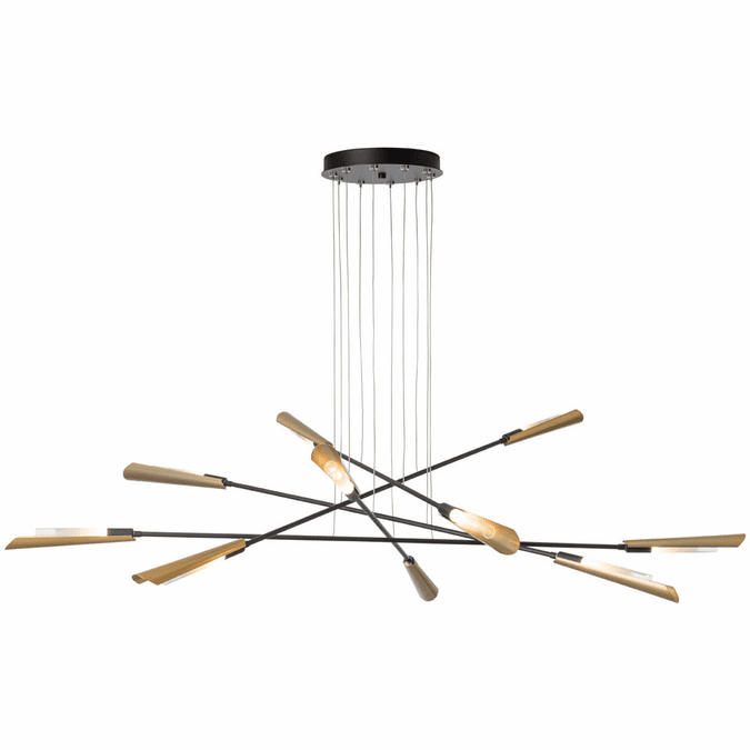 Hubbardton Forge 131412 Flight LED Round Multi Lighting Pendant - HUB ...