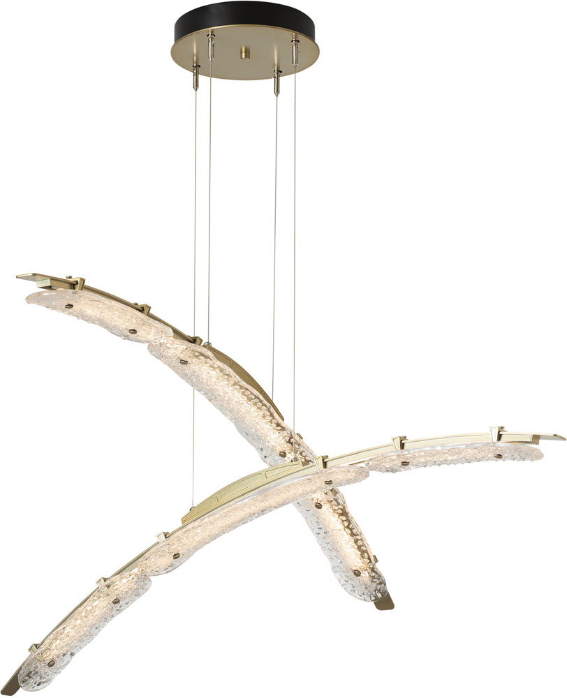 Hubbardton Forge 137587 Glissade LED Island Light Fixture - HUB-137587