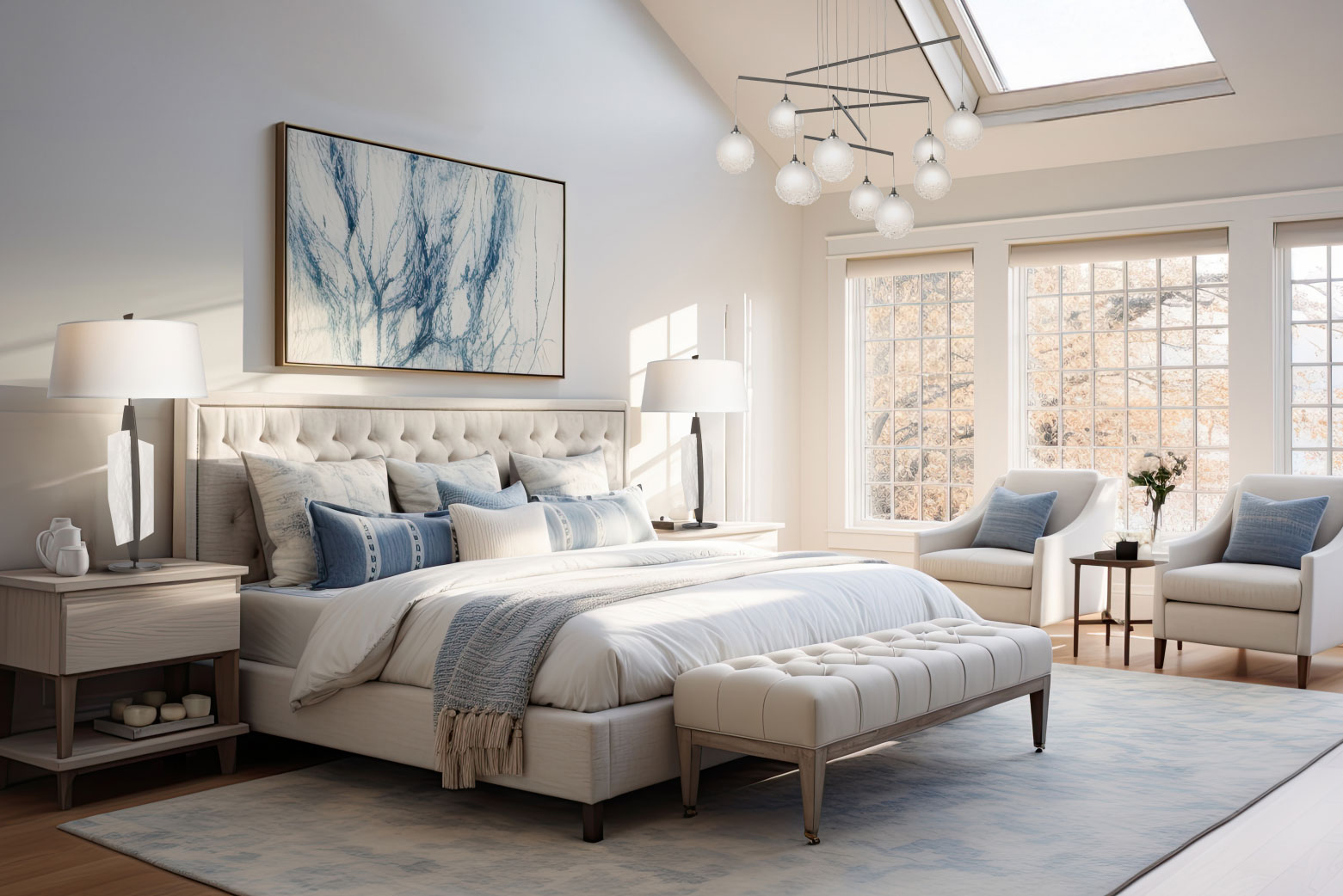 Hubbardton Forge 131151 Fritz LED Round Multi Hanging Light - HUB-131151