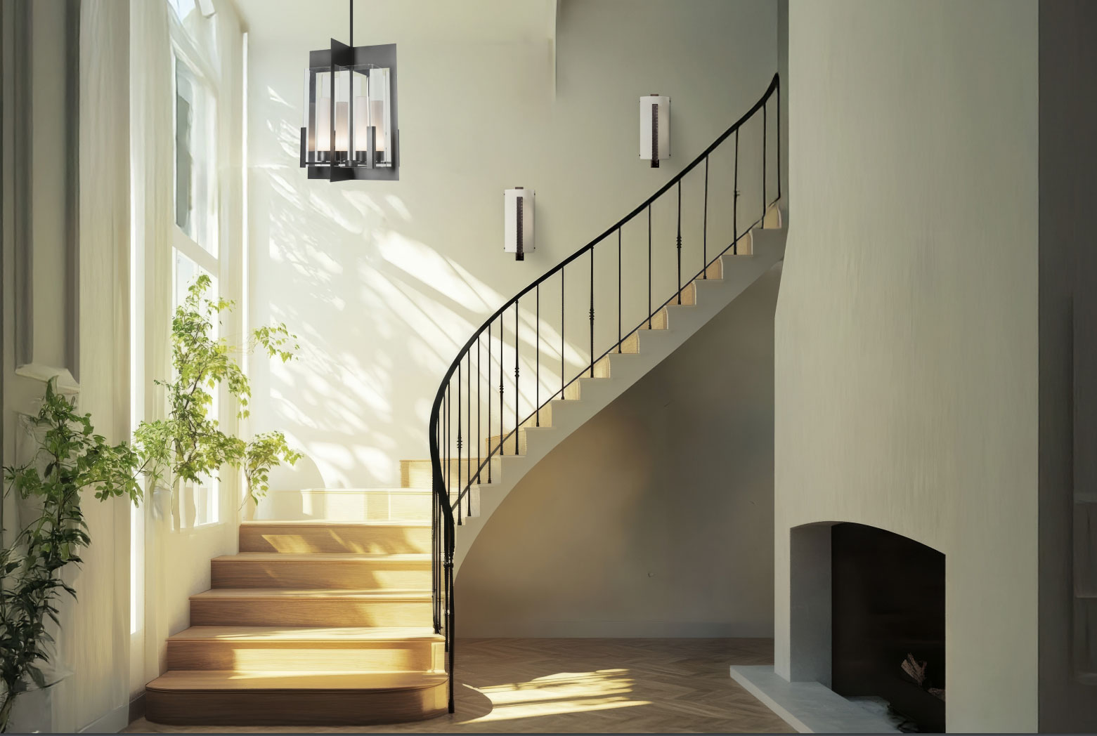 Hubbardton Forge 217185 Vertical Bar Wall Sconce - HUB-217185