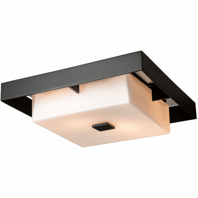 Hubbardton Forge 363100 Shadow Box 12" Outdoor Ceiling Lighting Fixture ...