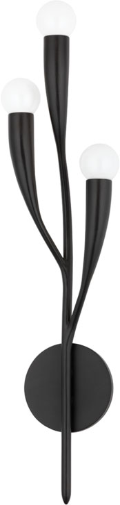 Hudson Valley 9603-AI Labra Modern Aged Iron Sconce Lighting - HUD-9603-AI