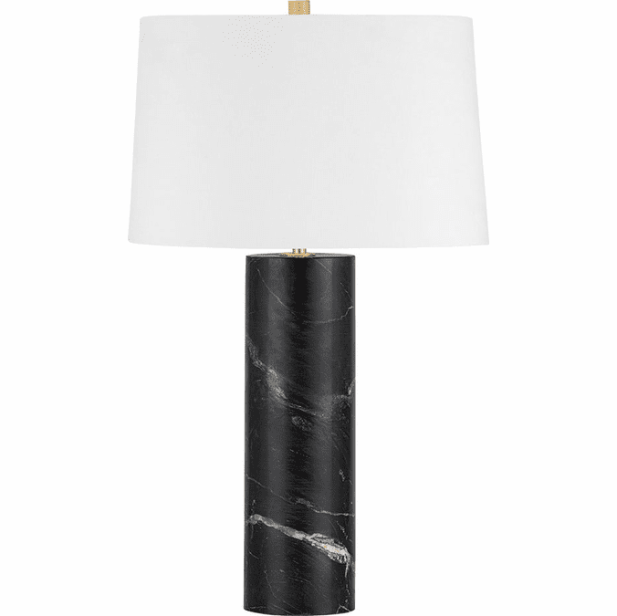 Hudson Valley L4632-AGB Sprague Modern Aged Brass Side Table Lamp - HUD ...