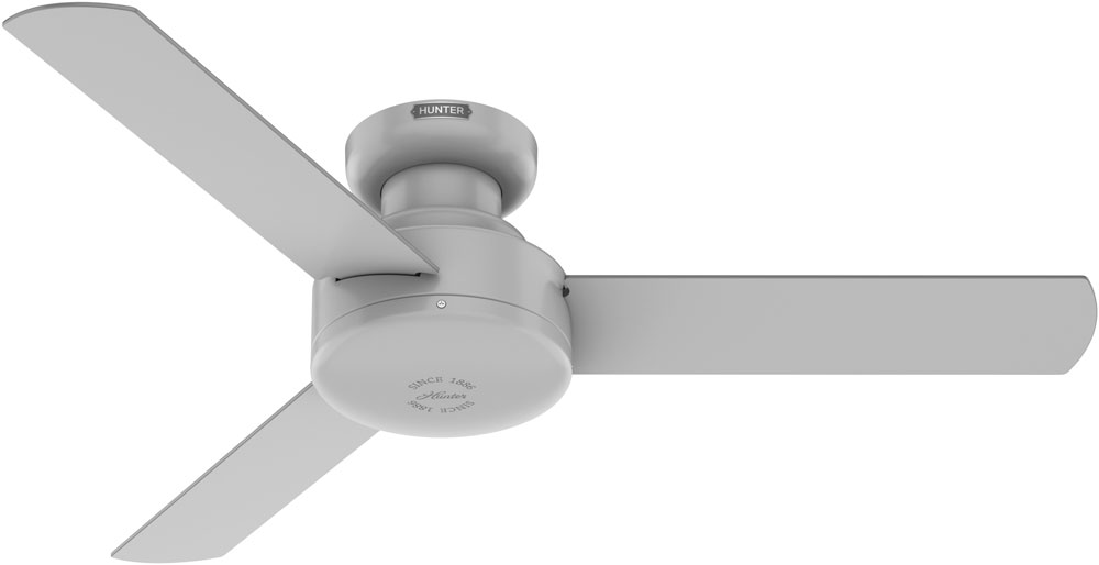 Hunter 52404 Presto Contemporary Dove Grey 44" Home Ceiling Fan - HUN-52404