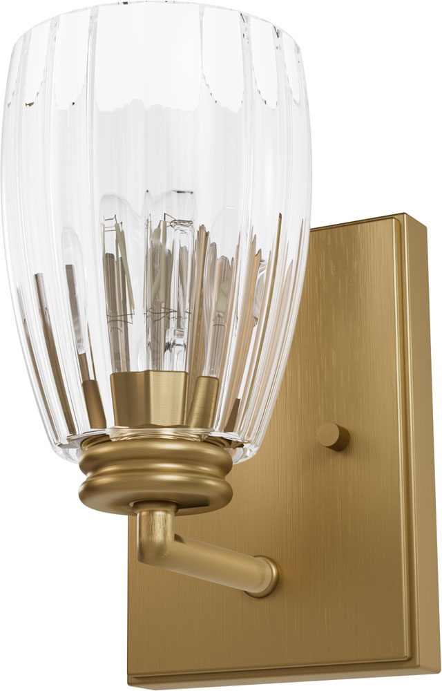 Hunter Lighting 13196 Rossmoor Modern Luxe Gold Wall Lamp - HNL-13196