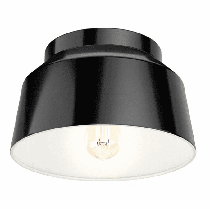 Hunter Lighting 19023 Cranbrook Matte Black Ceiling Lighting Fixture ...