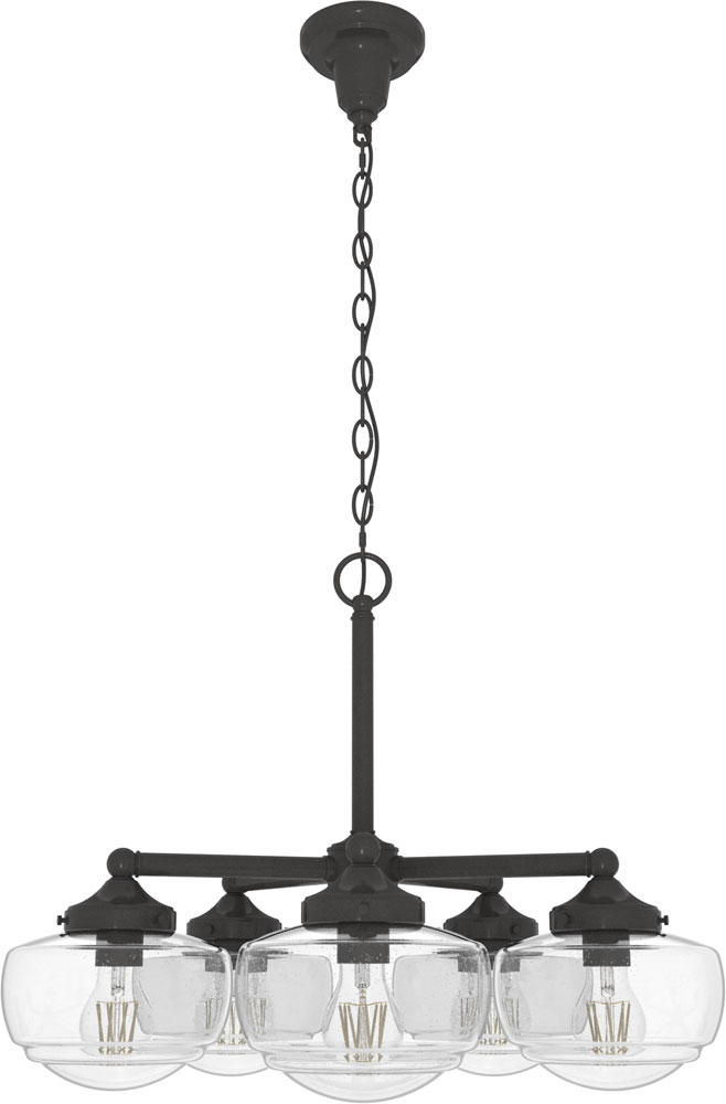 Hunter Lighting 19362 Saddle Creek Modern Lighting Chandelier - HNL-19362