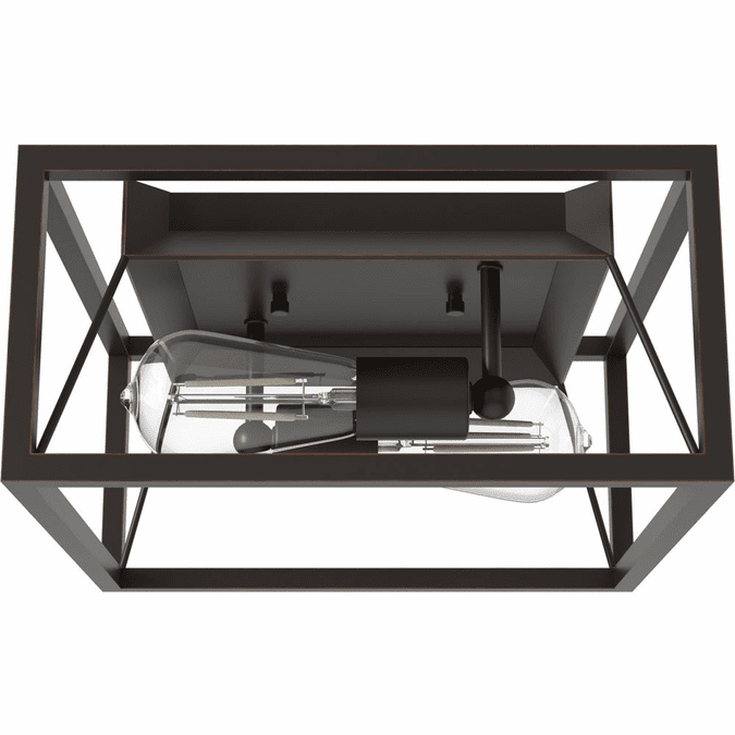 Hunter Lighting 19411 Doherty Modern Flush Mount Ceiling Light Fixture ...