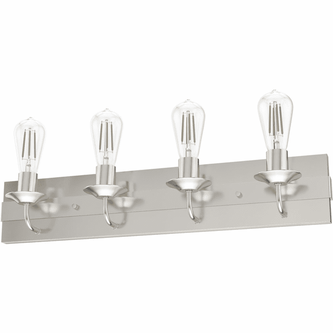 Hunter Lighting 19435 Perch Point Modern 4-Light Vanity Light Fixture ...