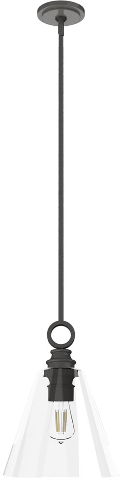 Hunter Lighting 19439 Klein Contemporary 11.75" Hanging Light - HNL-19439