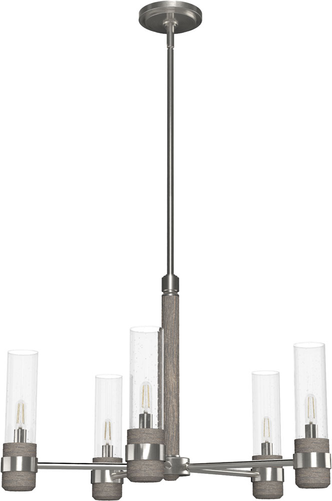 Hunter Lighting 19475 River Mill Modern Chandelier Light - HNL-19475