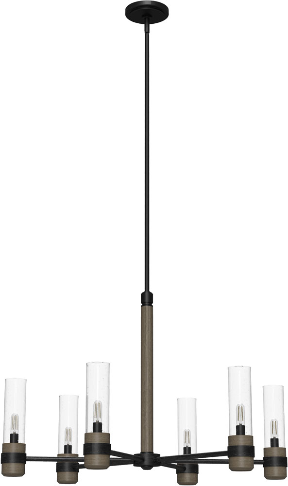 Hunter Lighting 19476 River Mill Contemporary Chandelier Light - HNL-19476