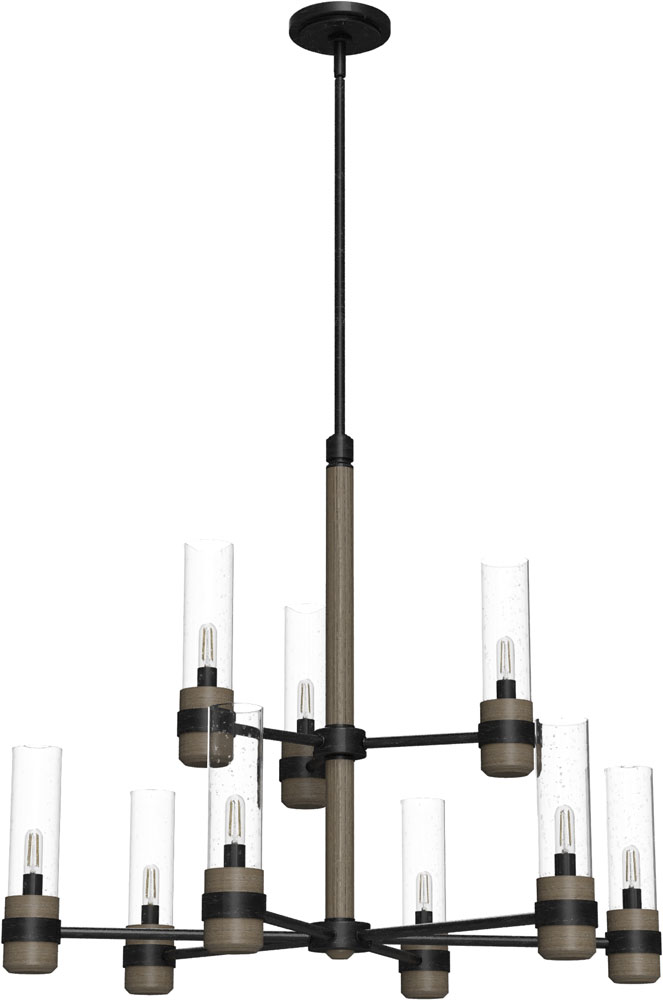 Hunter Lighting 19478 River Mill Modern Lighting Chandelier - HNL-19478
