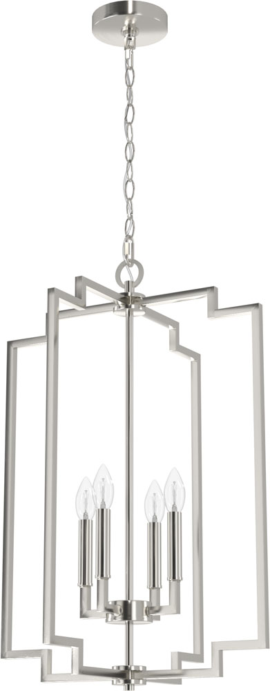 Hunter Lighting 19577 Zoanne Contemporary 18.5" Foyer Light Fixture ...