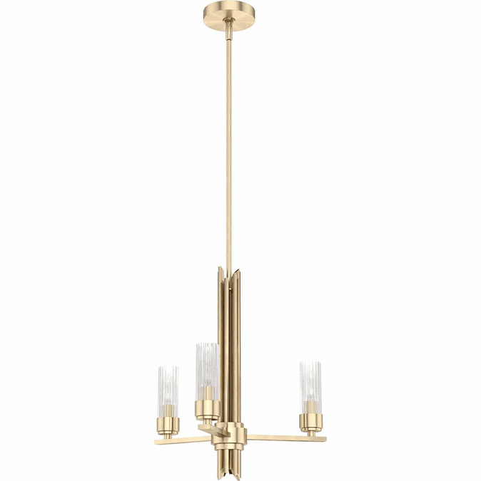 Hunter Lighting 19781 Gatz Modern Alturas Gold Mini Hanging Chandelier ...