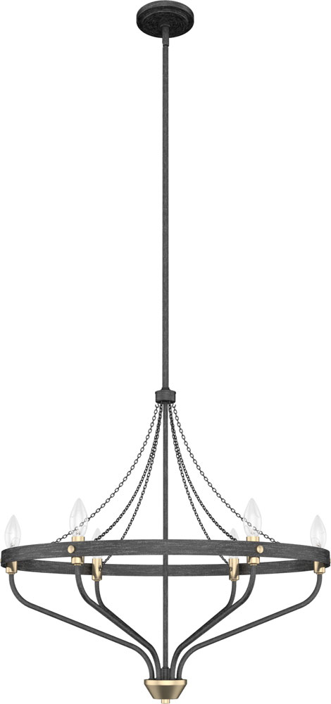 Hunter Lighting 19795 Merlin Lighting Chandelier - HNL-19795