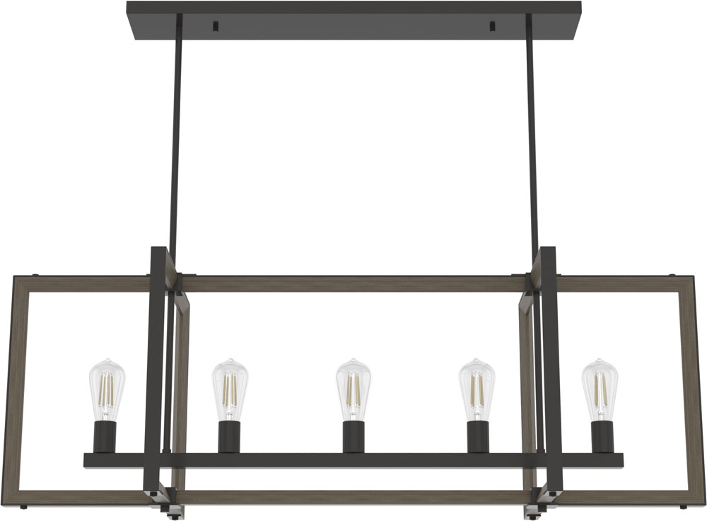 Hunter Lighting 19812 Woodburn Modern Kitchen Island Lighting - HNL-19812