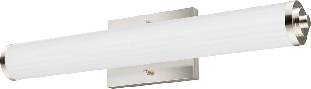 Hunter Lighting 19936 Holly Grove Brushed Nickel 2-Light Bath Lighting ...