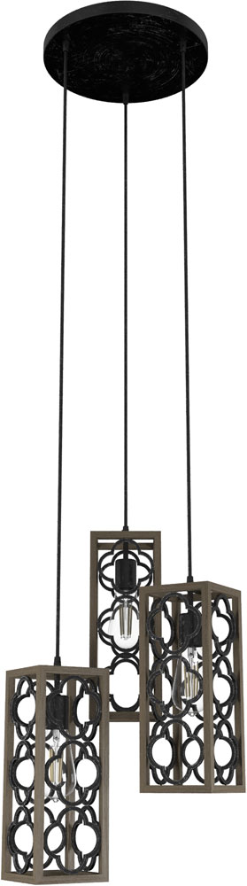 Hunter Lighting 19995 Gablecrest Modern Multi Pendant Light - HNL-19995