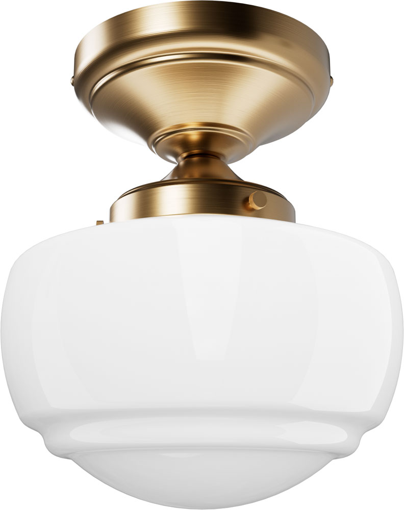 Hunter Lighting 48065 Saddle Creek Contemporary Alturas Gold Flush ...