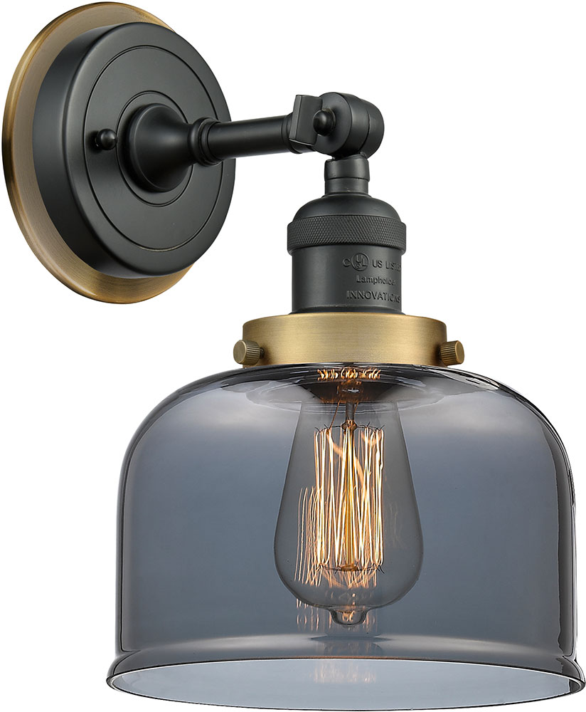 Innovations 203BK-BPBB-HRBB-G73 Franklin Restoration Bell Matte Black ...