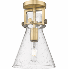 Innovations 411-1SL-G411-14WH Newton Cone Contemporary LED 14" Drop ...