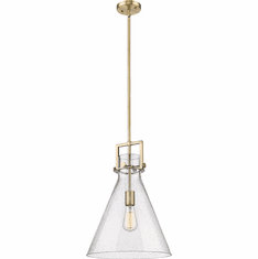 Innovations 411-1SL-G411-14WH Newton Cone Contemporary LED 14" Drop ...