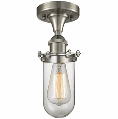 Innovations 516-4I-SN-232-CL Austere Kingsbury Brushed Satin Nickel LED ...