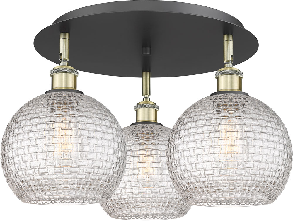 Innovations 516-3C-G122C-8CL Downtown Urban Athens Modern LED Ceiling ...