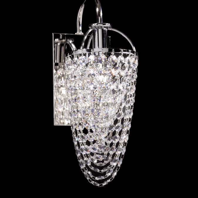James Moder 40714S22 Silver Wall Lamp - JAM-40714S22