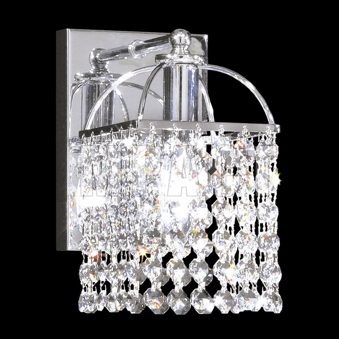 James Moder 40751S22 Silver Wall Mounted Lamp - JAM-40751S22