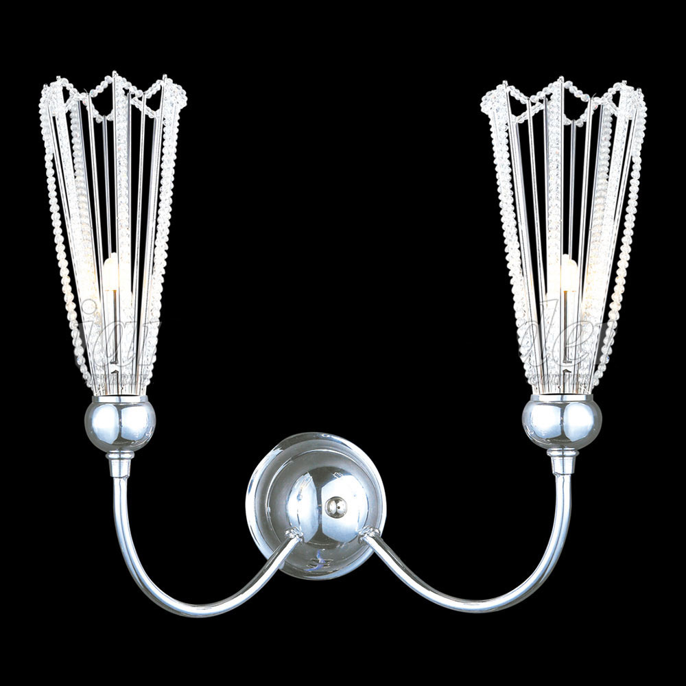 James Moder 96032S22 Medallion Silver Halogen Wall Lamp - JAM-96032S22