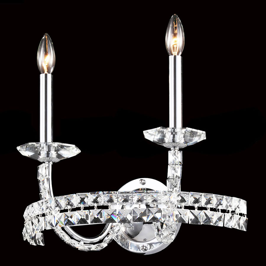 James Moder 96242S22 Ashton Silver Wall Lamp - JAM-96242S22