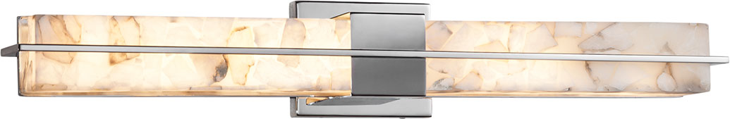 Justice Design ALR-9055 Alabaster Rocks! Era Modern LED 30" Bath Light ...