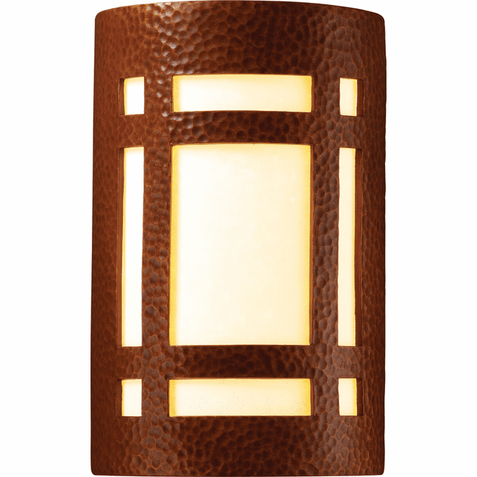 Justice Design CER-5485W Ambiance Modern LED Sconce Lighting - CUSTOM ...